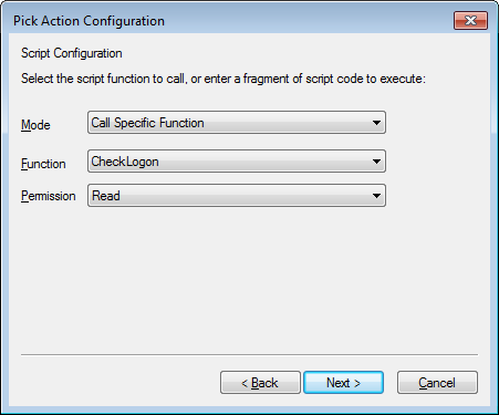Scripting Guide - Associate a Mimic Script with a Script Pick Action (Mimic Scripts)
